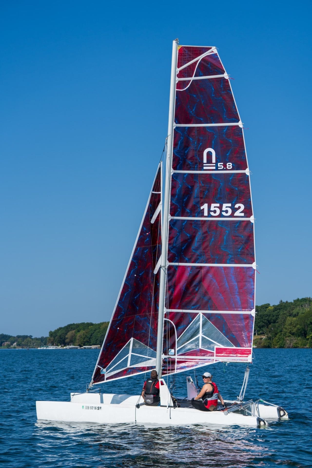 1995 Nacra 5.8 NA | TheBeachcats.com