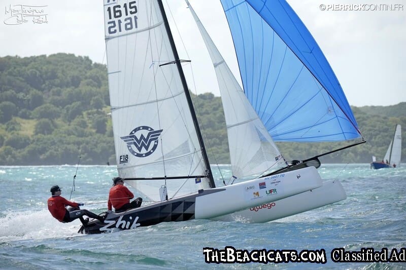 2012 Nacra Infusion MK II with Decksweeper | TheBeachcats.com